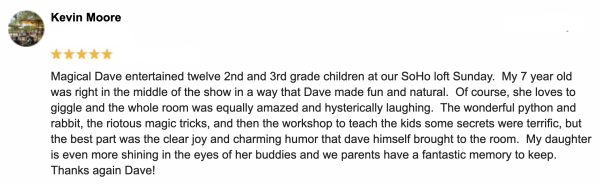 Home | Magical Dave | NYC Children's Magician - Magical Dave